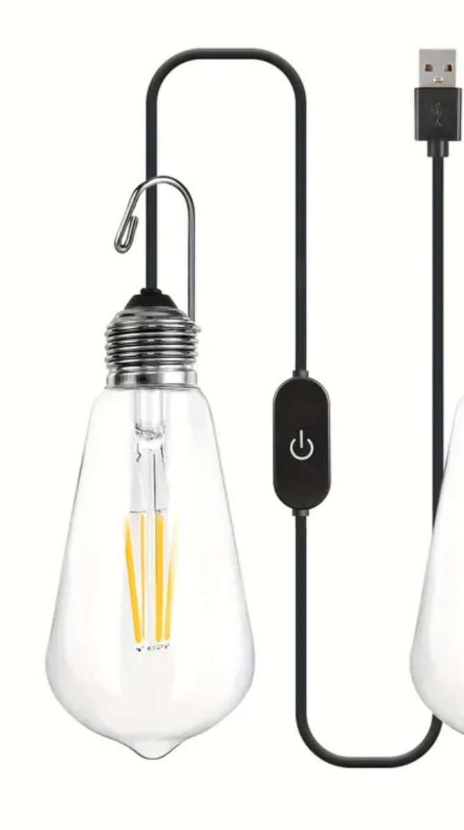 USB LED Light Bulb 3W w Touch Switch 7 FT Cable - Nova Sound ...